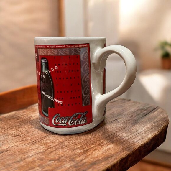 Coca Cola | Dining | Coca Cola Red Ceramic Mug | Poshmark